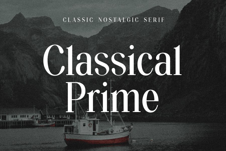 Classical Prime Font Family · 1001 Fonts