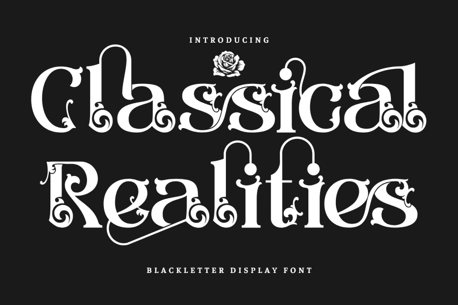 Classical Realities Demo Font · 1001 Fonts