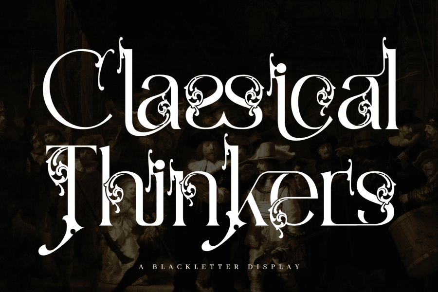 151 Free Classical Fonts · 1001 Fonts