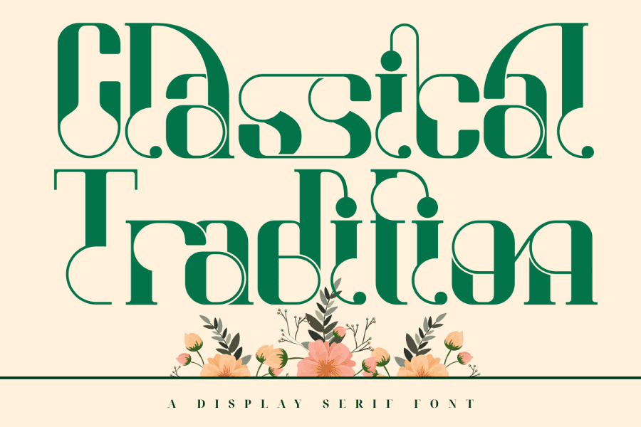Classical Tradition Demo Font · 1001 Fonts