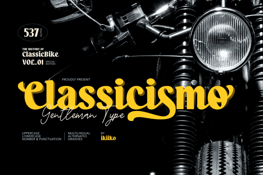 Classicismo Font · 1001 Fonts