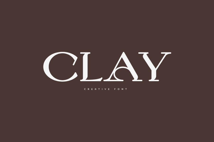 Clay Font · 1001 Fonts