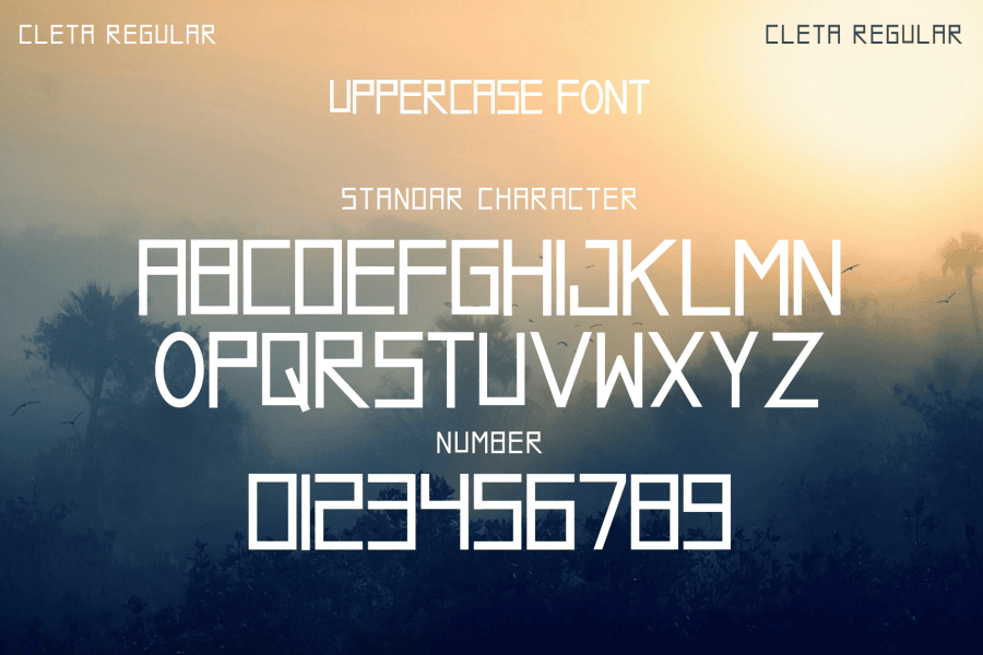Cleta Font · 1001 Fonts