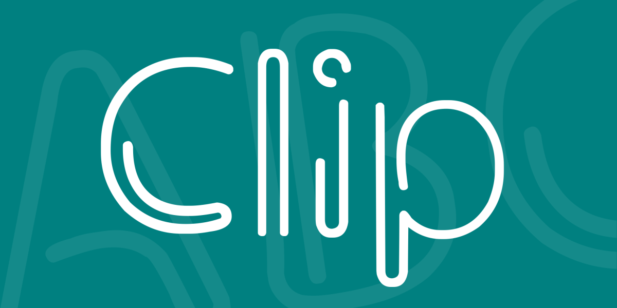 Clip Font · 1001 Fonts