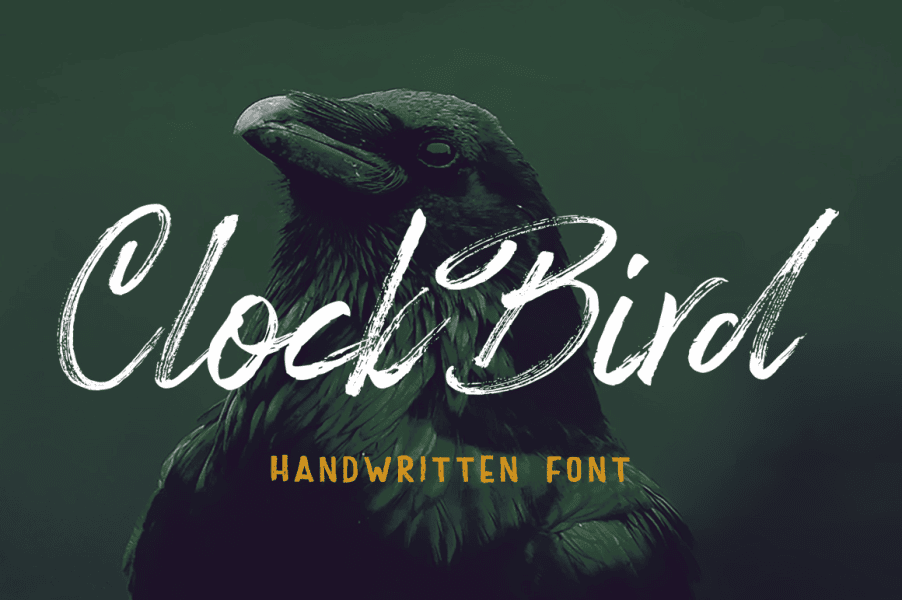 Clock Font Family · 1001 Fonts