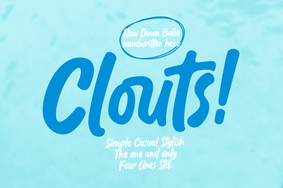 Clouts! Font · 1001 Fonts