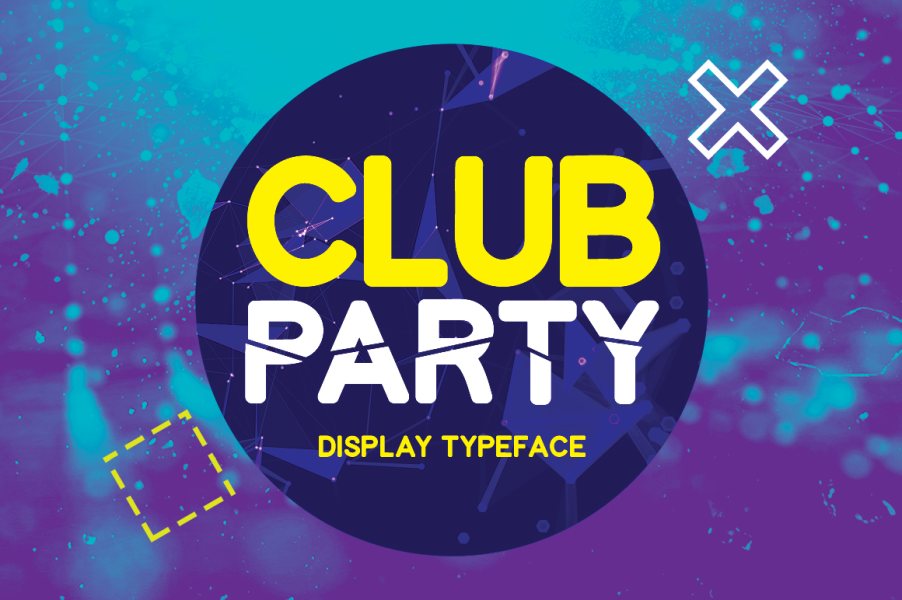 Club Party Font · 1001 Fonts