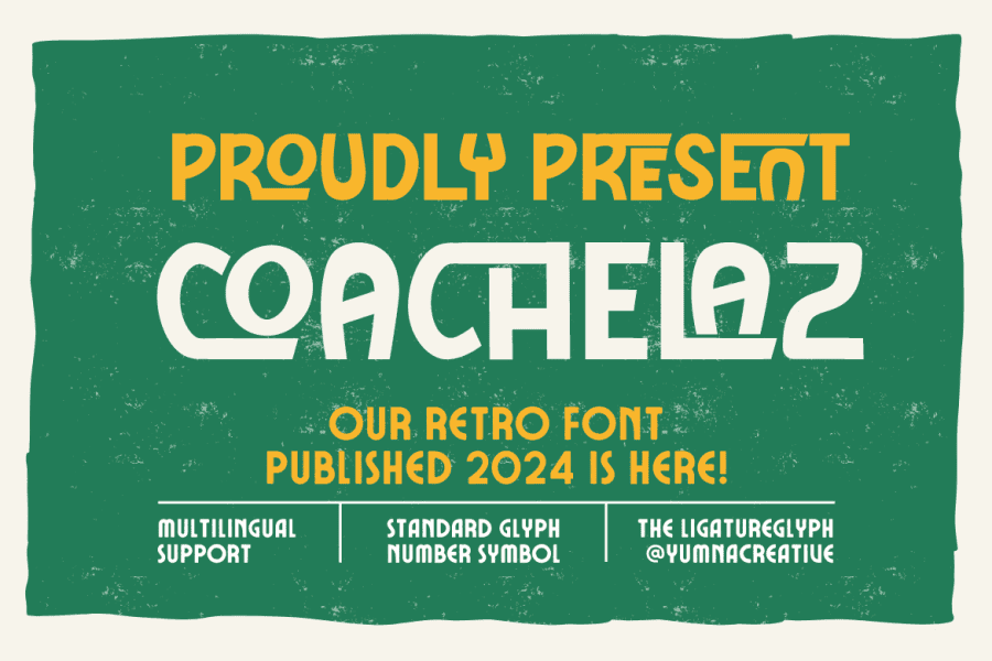 Coachelaz Font · 1001 Fonts