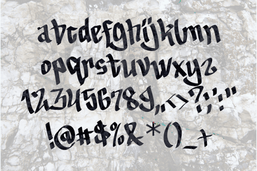 Coarse Lime Font · 1001 Fonts