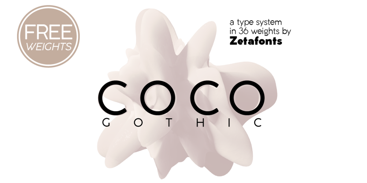 Coco Gothic Font Family · 1001 Fonts