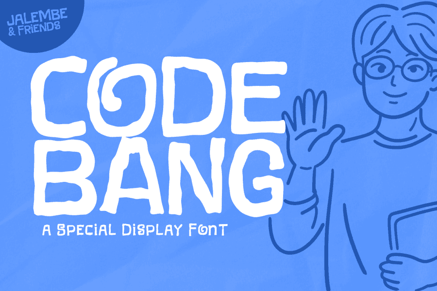 Code Bang Font · 1001 Fonts
