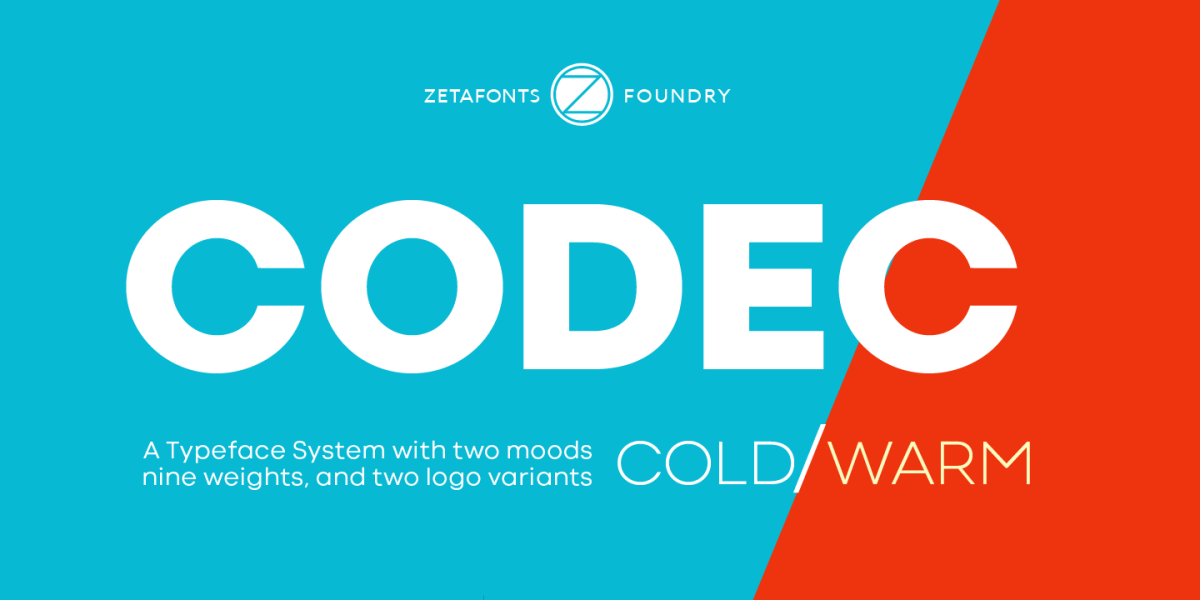 Codec Font Family · 1001 Fonts
