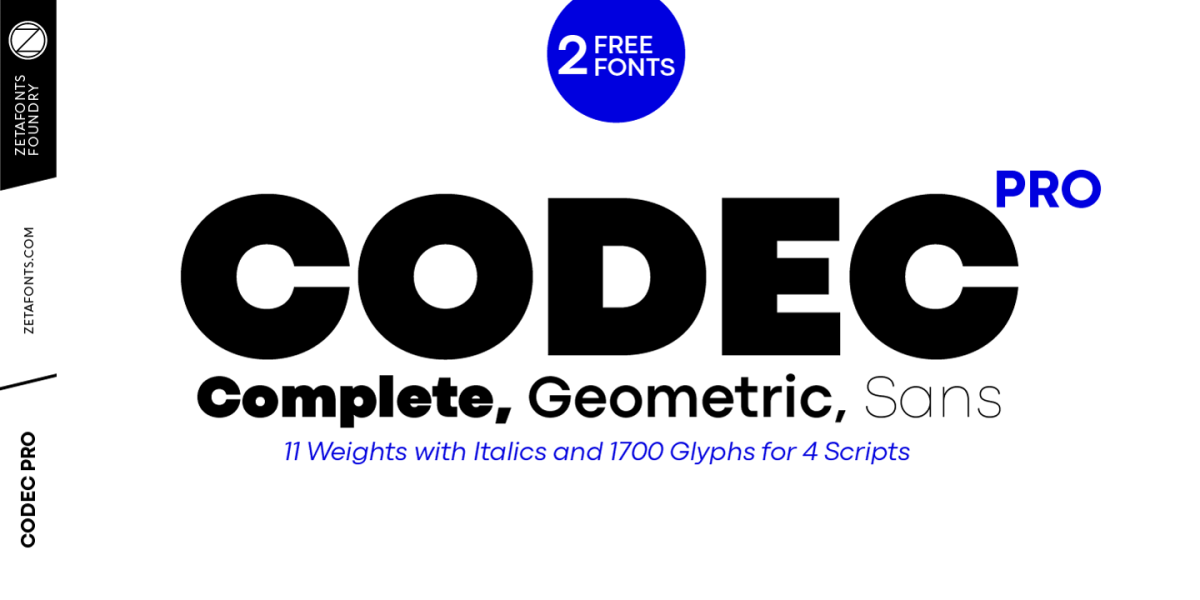 Codec Pro Font Family · 1001 Fonts