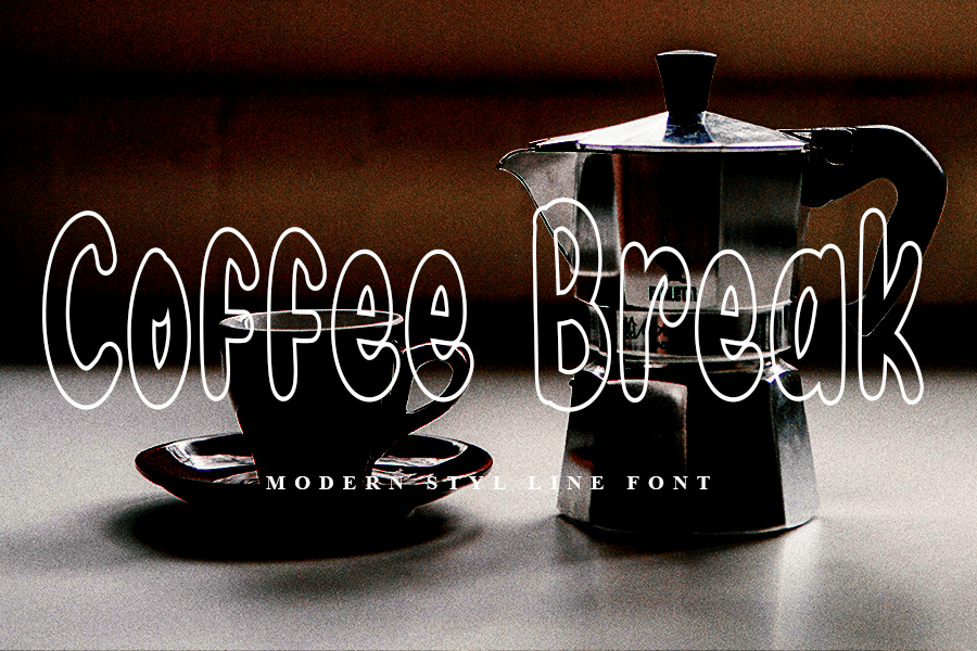 Coffee Break Font · 1001 Fonts