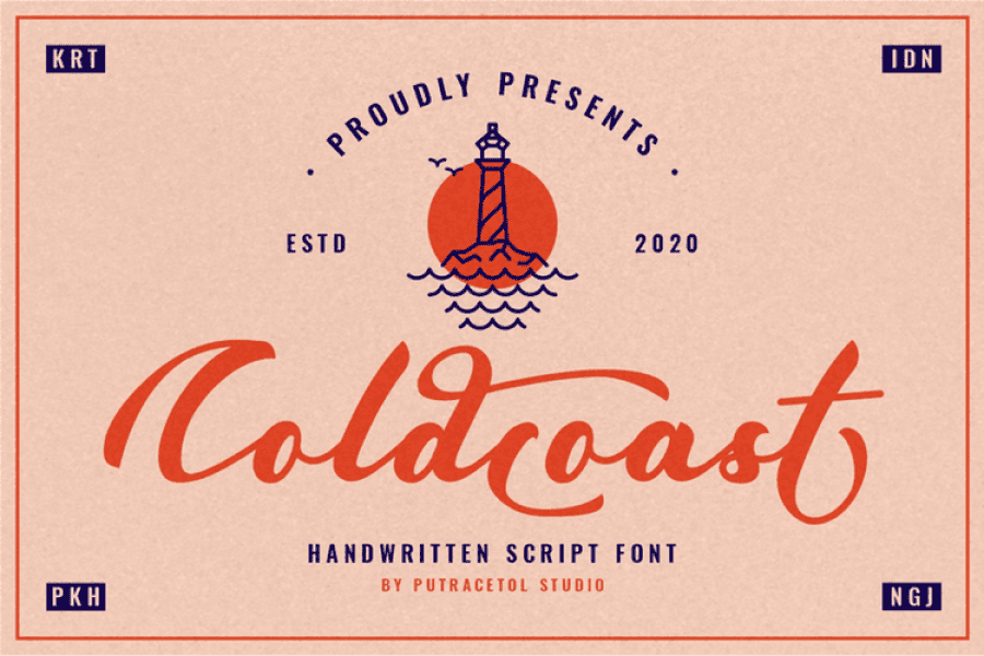 Coldcoast Font · 1001 Fonts