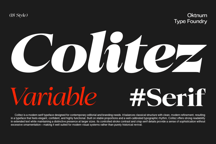 Colitez Serif Font · 1001 Fonts