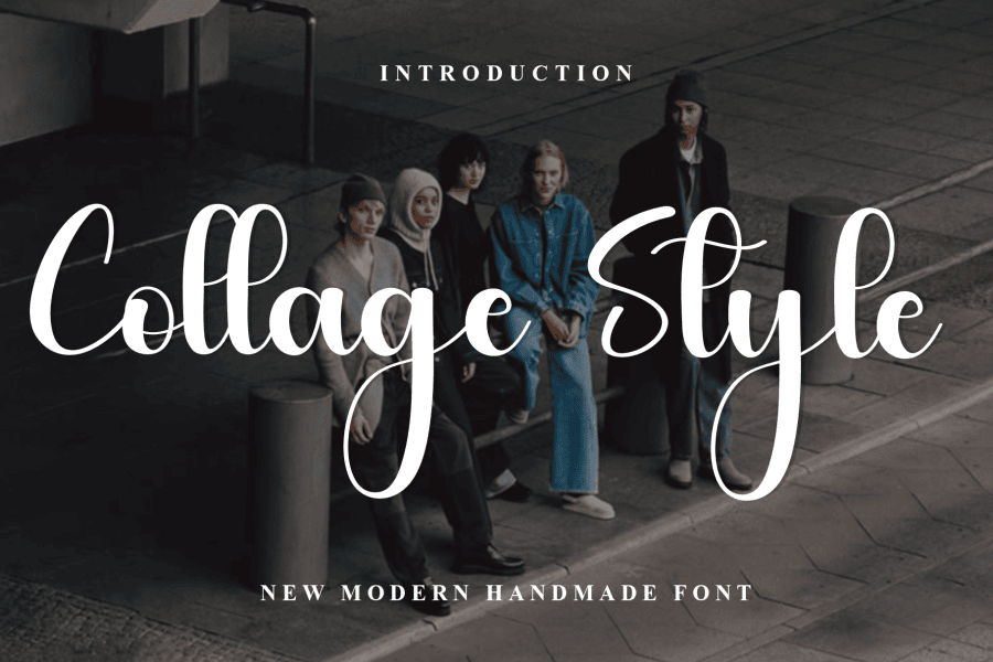 Collage Style Font · 1001 Fonts