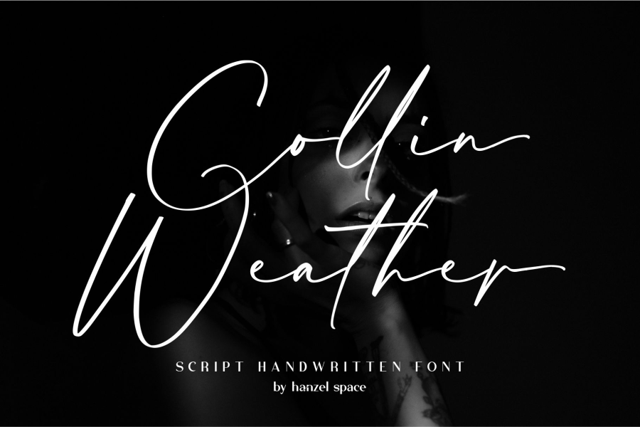 Collin Weather Font · 1001 Fonts