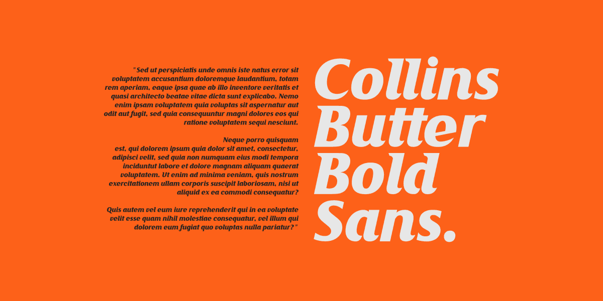 Collins Butter Font Family · 1001 Fonts