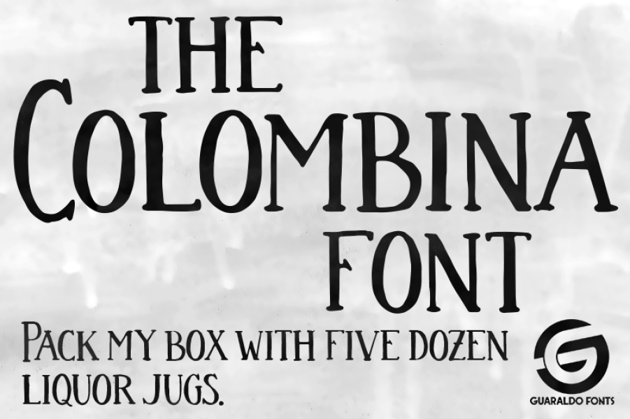 Colombina Personal Use Font · 1001 Fonts