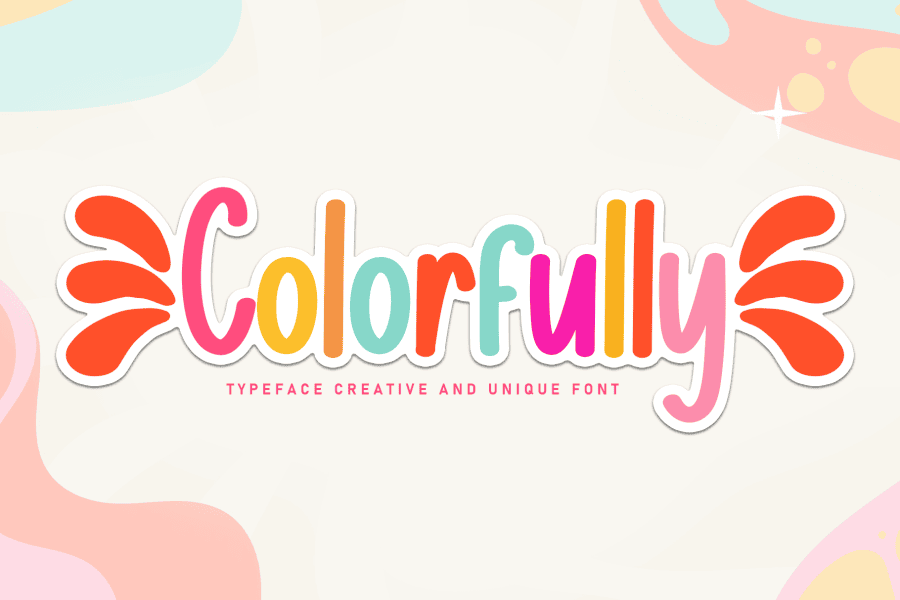 Colorfully Font · 1001 Fonts