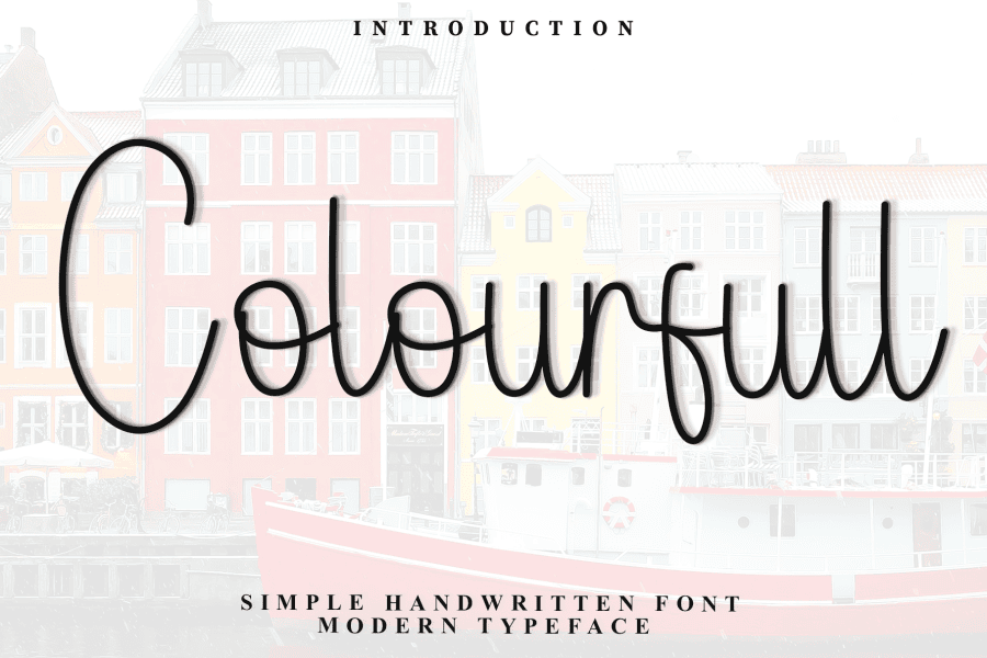 Colourfull Font · 1001 Fonts
