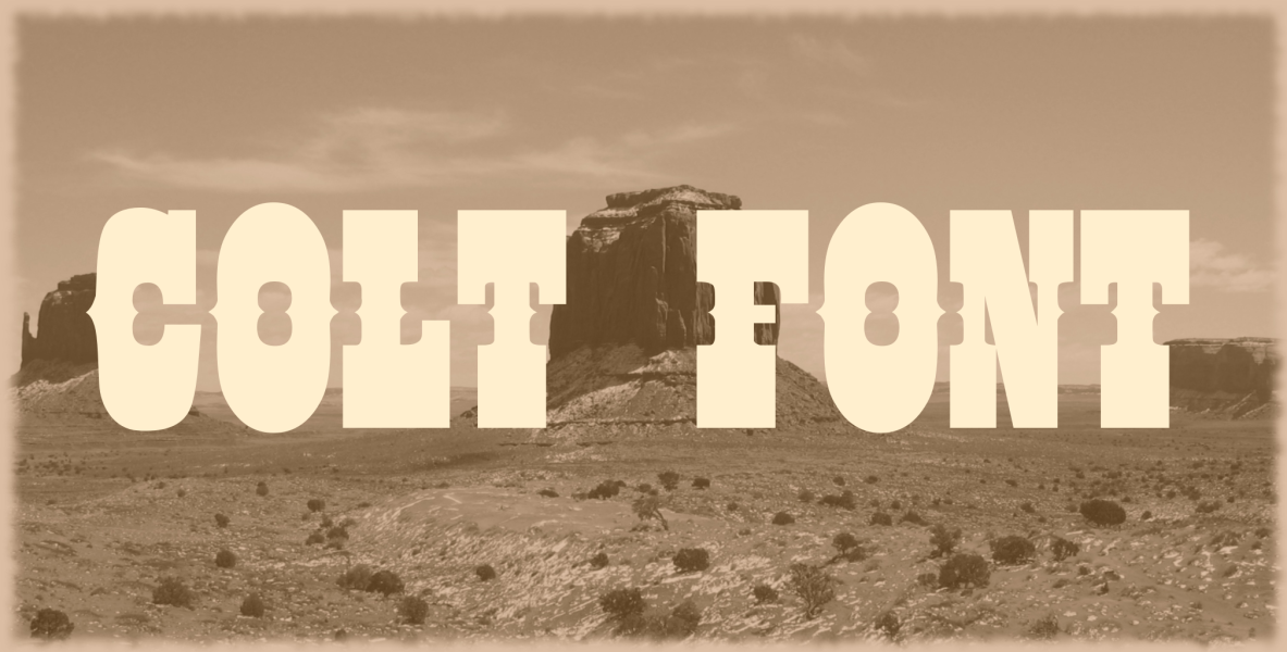 COLT FONT Font · 1001 Fonts