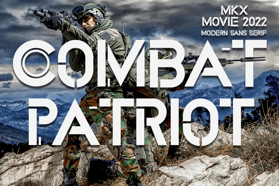 COMBAT PATRIOT Font · 1001 Fonts