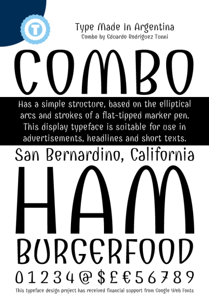 Combo Font · 1001 Fonts