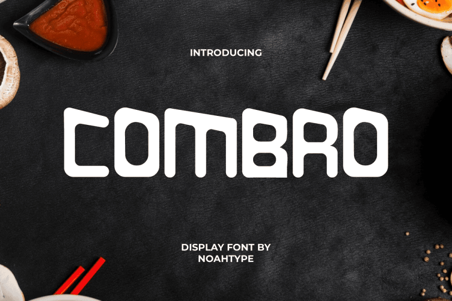 Combro Demo Font · 1001 Fonts