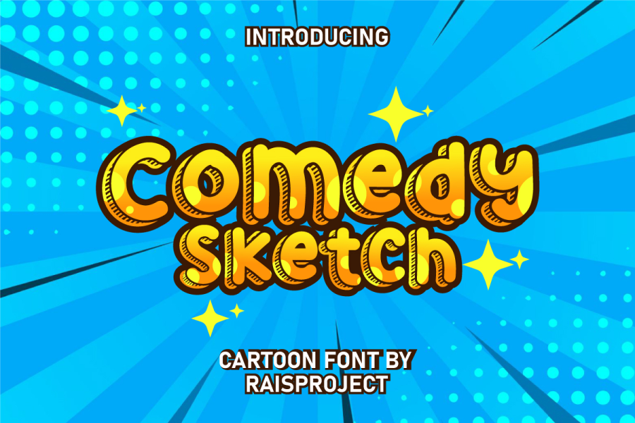 Comedy Sketch Demo Font · 1001 Fonts