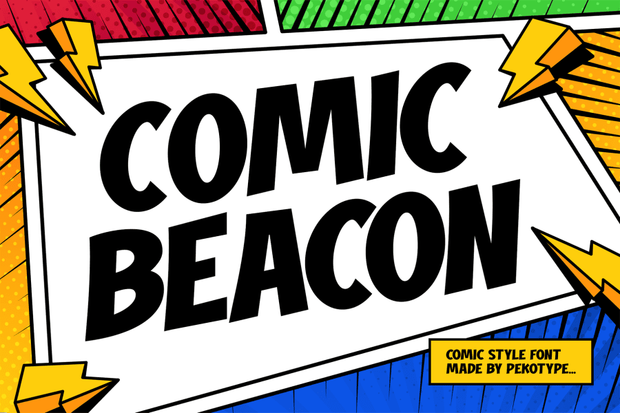 Comic Beacon Font · 1001 Fonts