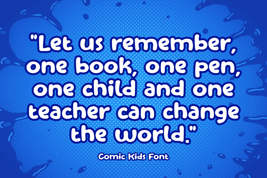 Comic Kids Font · 1001 Fonts