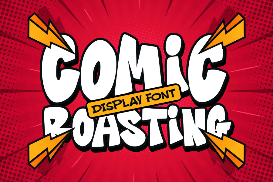 Comic Roasting Font · 1001 Fonts