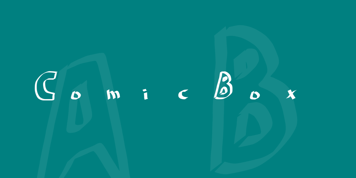 ComicBox Font · 1001 Fonts