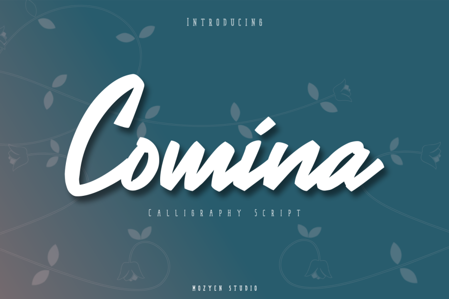 Comina Font · 1001 Fonts