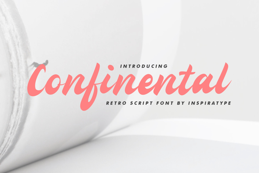 Confinental FREE Font · 1001 Fonts