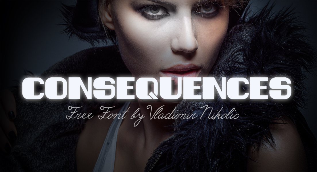 Consequences Font · 1001 Fonts