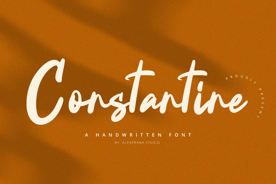 Constantine Free Font · 1001 Fonts