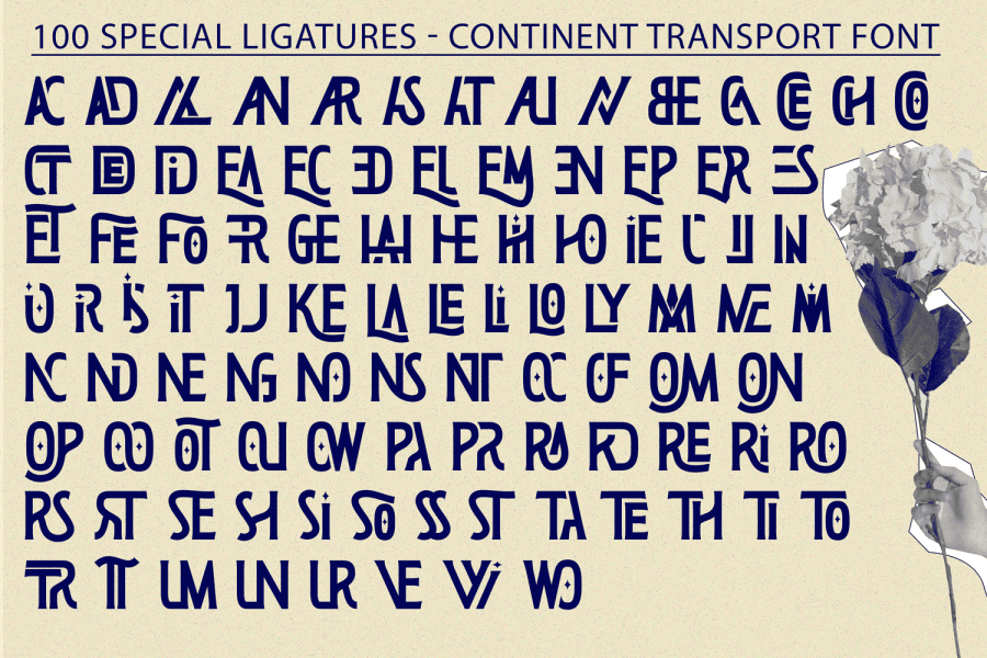 Continent Transport Demo Font · 1001 Fonts