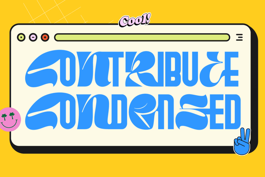 Contribute Condensed Demo Font · 1001 Fonts