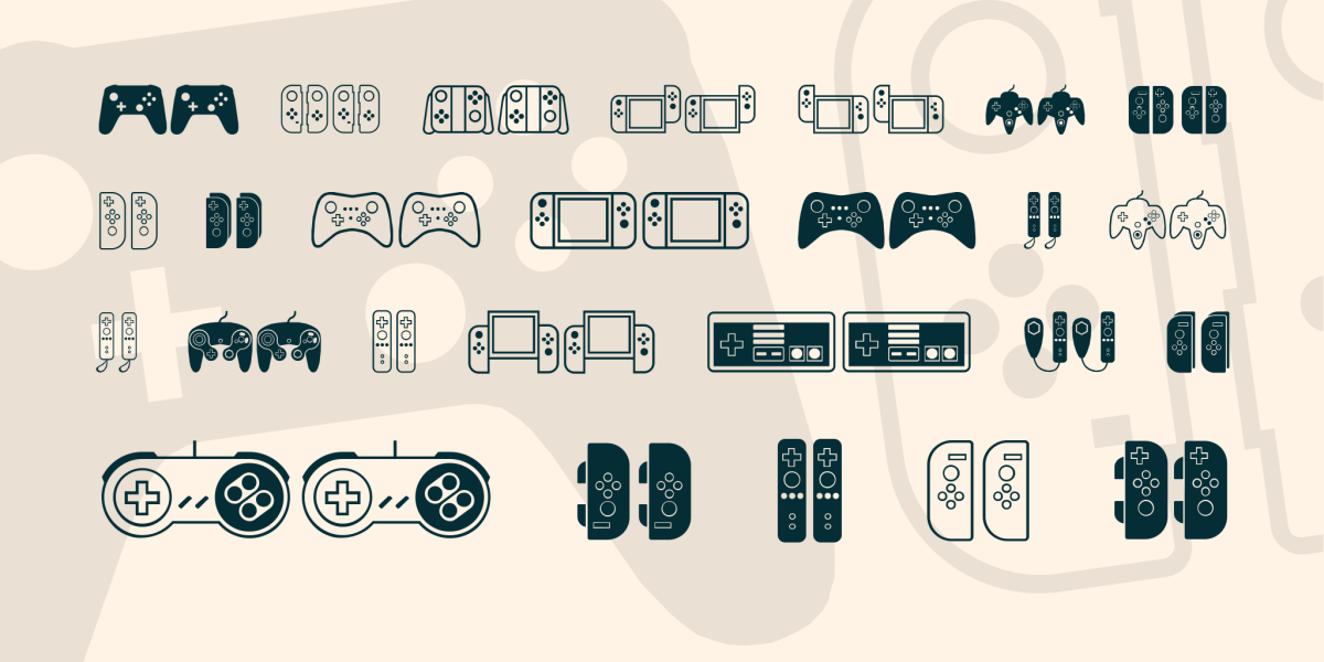 2 Free Caps Only, Dingbat, Game Console Fonts · 1001 Fonts