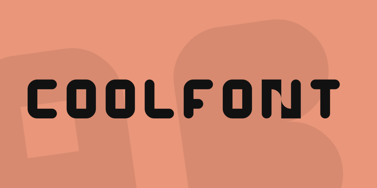 coolfont Font · 1001 Fonts