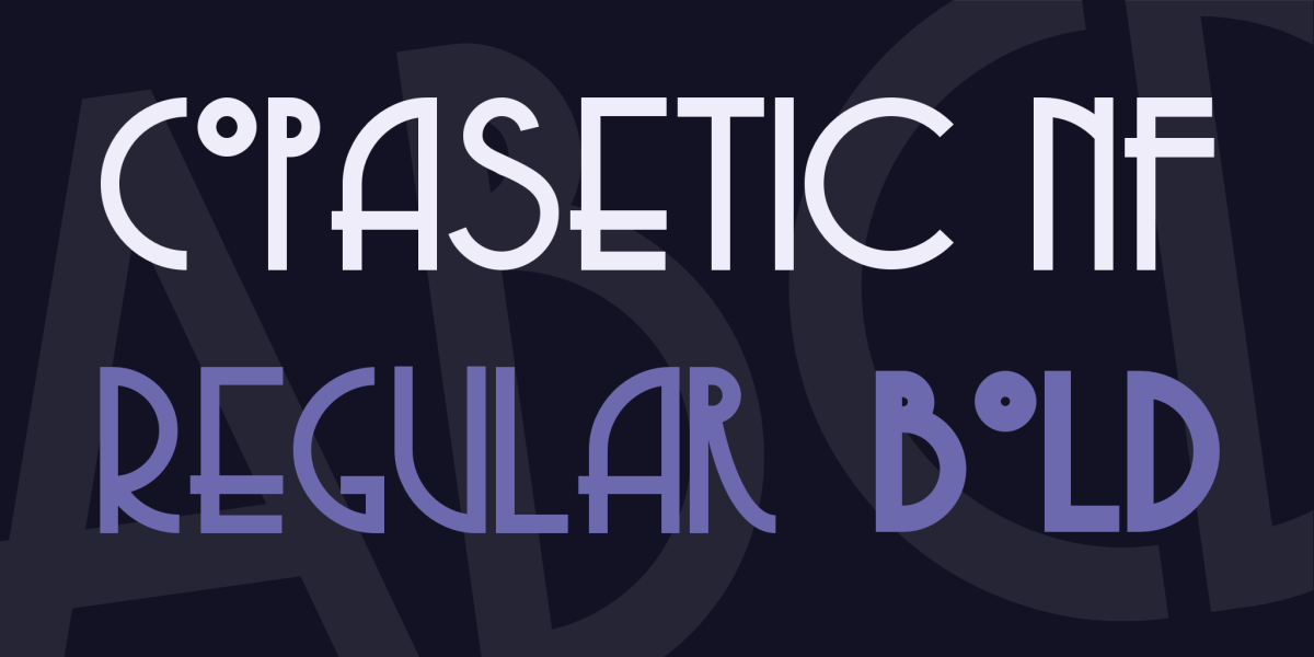 Copasetic NF Font Family · 1001 Fonts