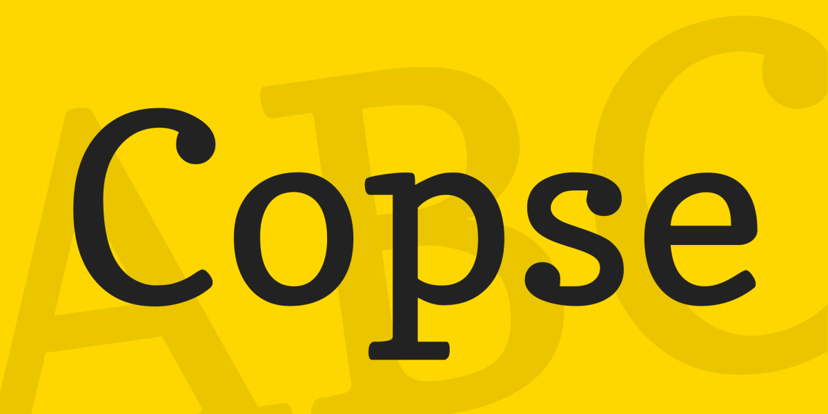 Copse Font · 1001 Fonts