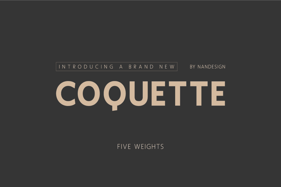 Coquette Font Family · 1001 Fonts