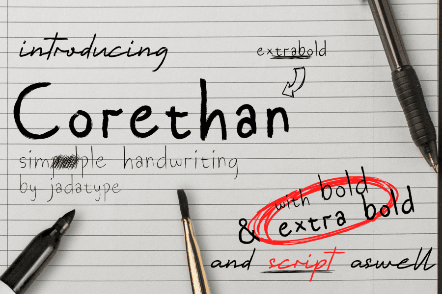 Corethan Script Font · 1001 Fonts