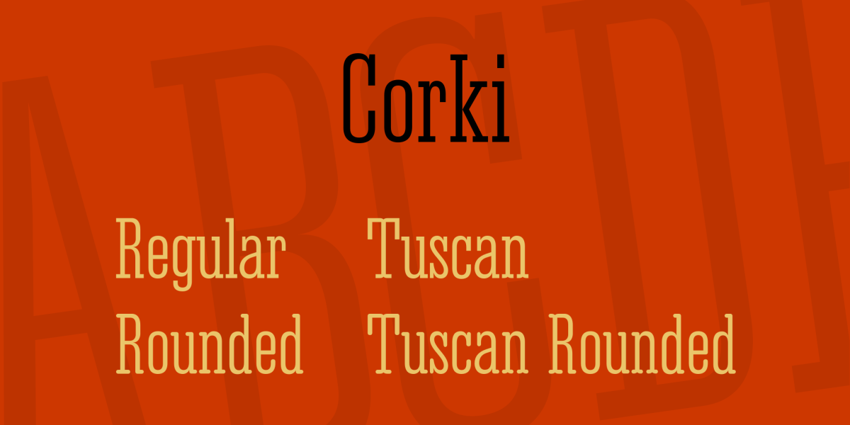 Corki Font Family · 1001 Fonts