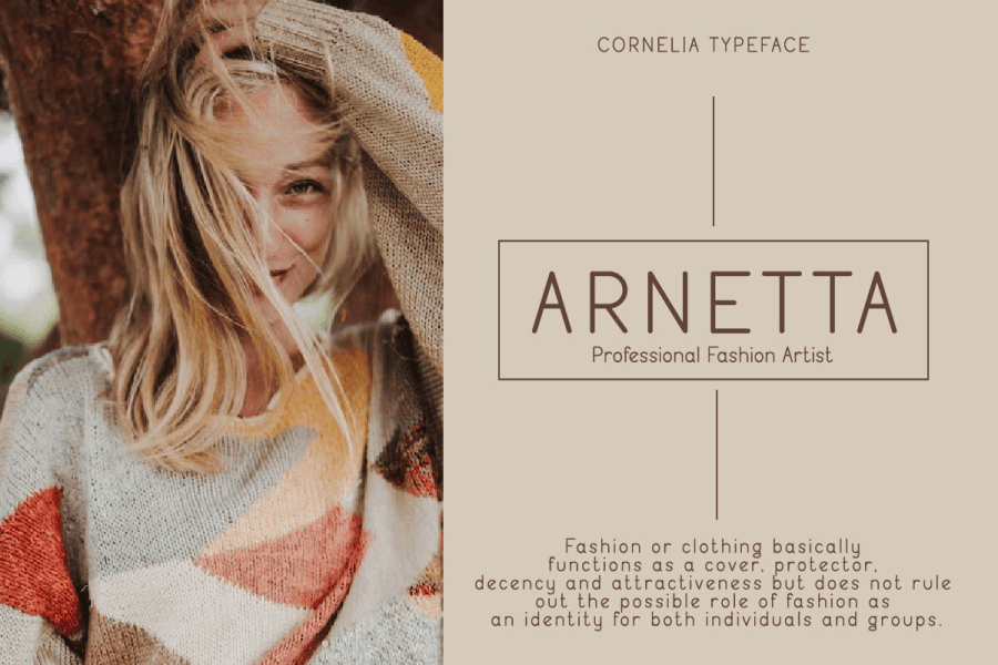 CorneliaFS Font · 1001 Fonts