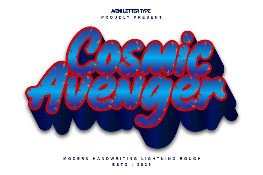 Aveni Letter Type · 1001 Fonts